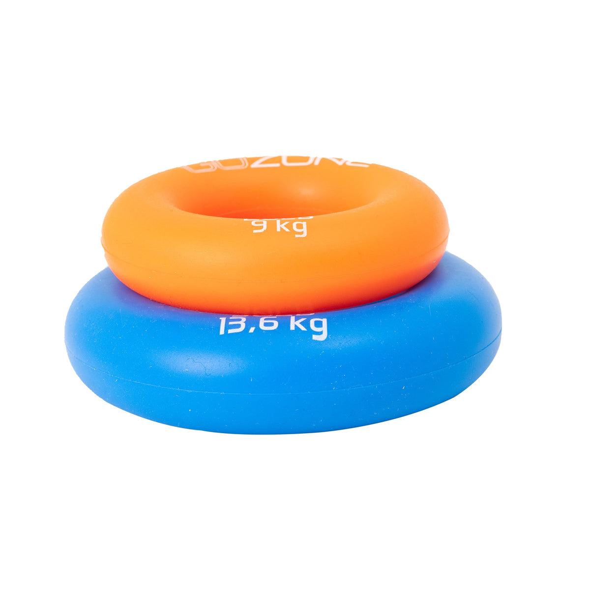 2 Pack Hand Strength Rings – Blue/Orange – GoZoneUSA